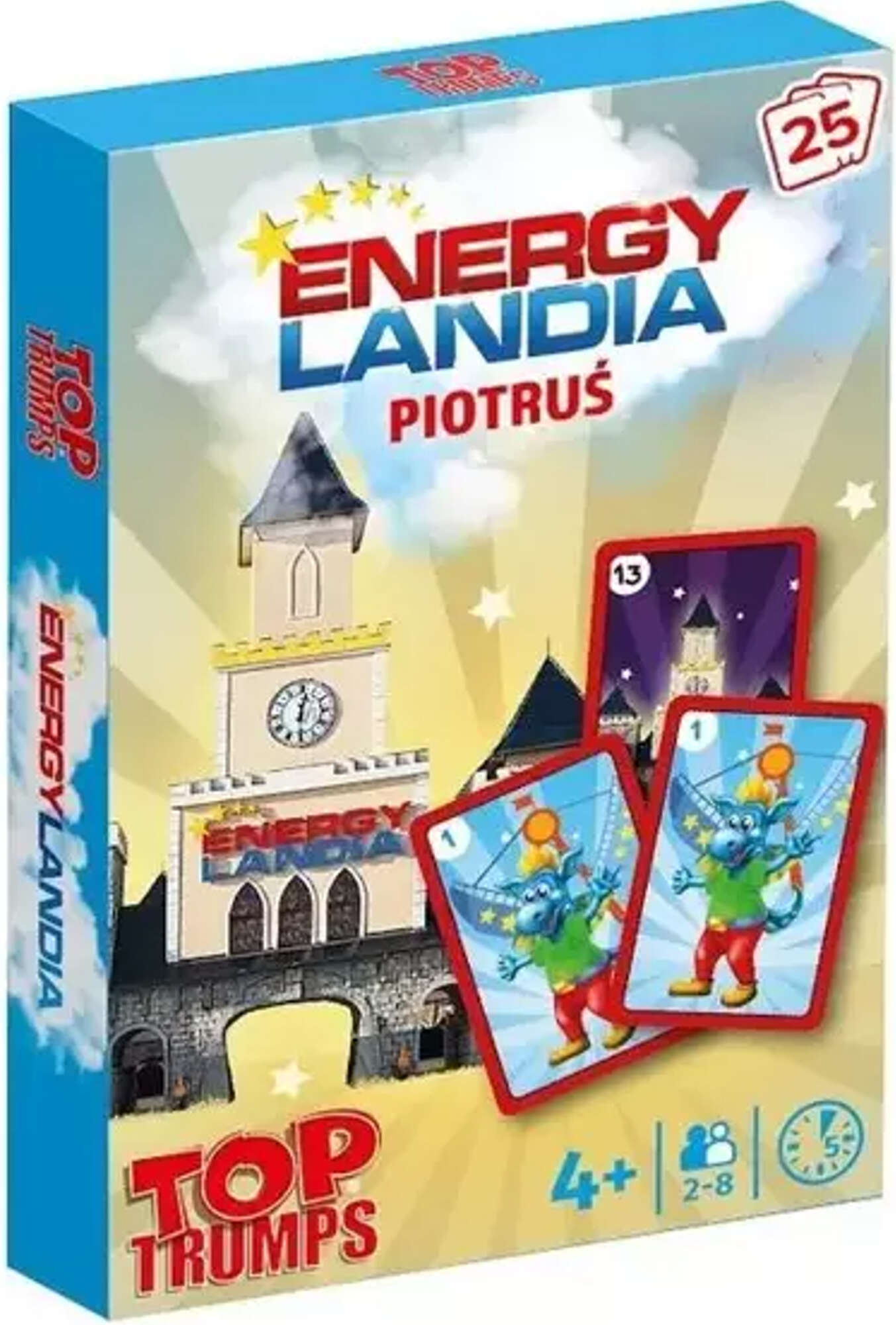 Winning Moves Top Trumps EnergyLandia Karty Gra karciana Piotruś : Humbi.pl
