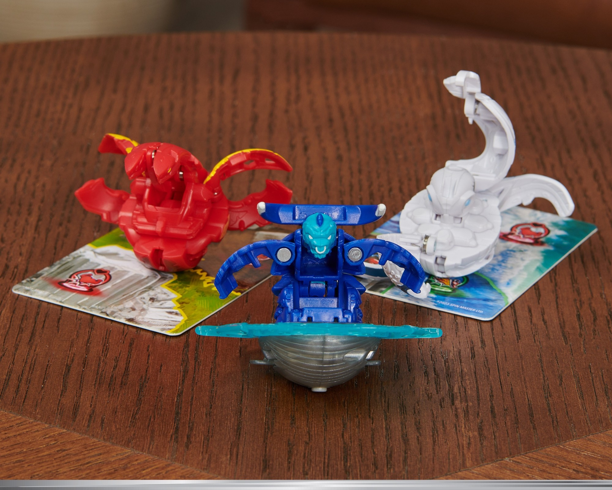 Bakugan Starter Pack Special Attack Dragonoid zestaw startowy 3 figurki : Humbi.pl