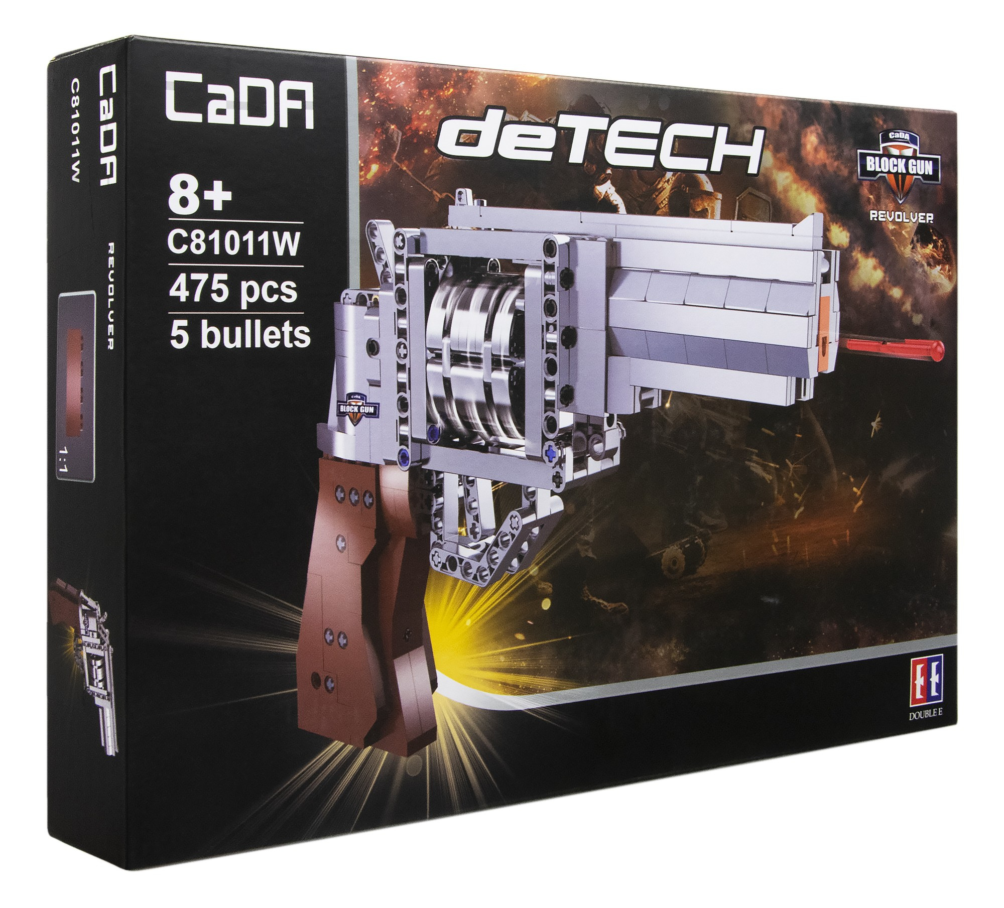 Cada Klocki konstrukcyjne Revolver + 5 pocisków 475 elementów C81011W ...
