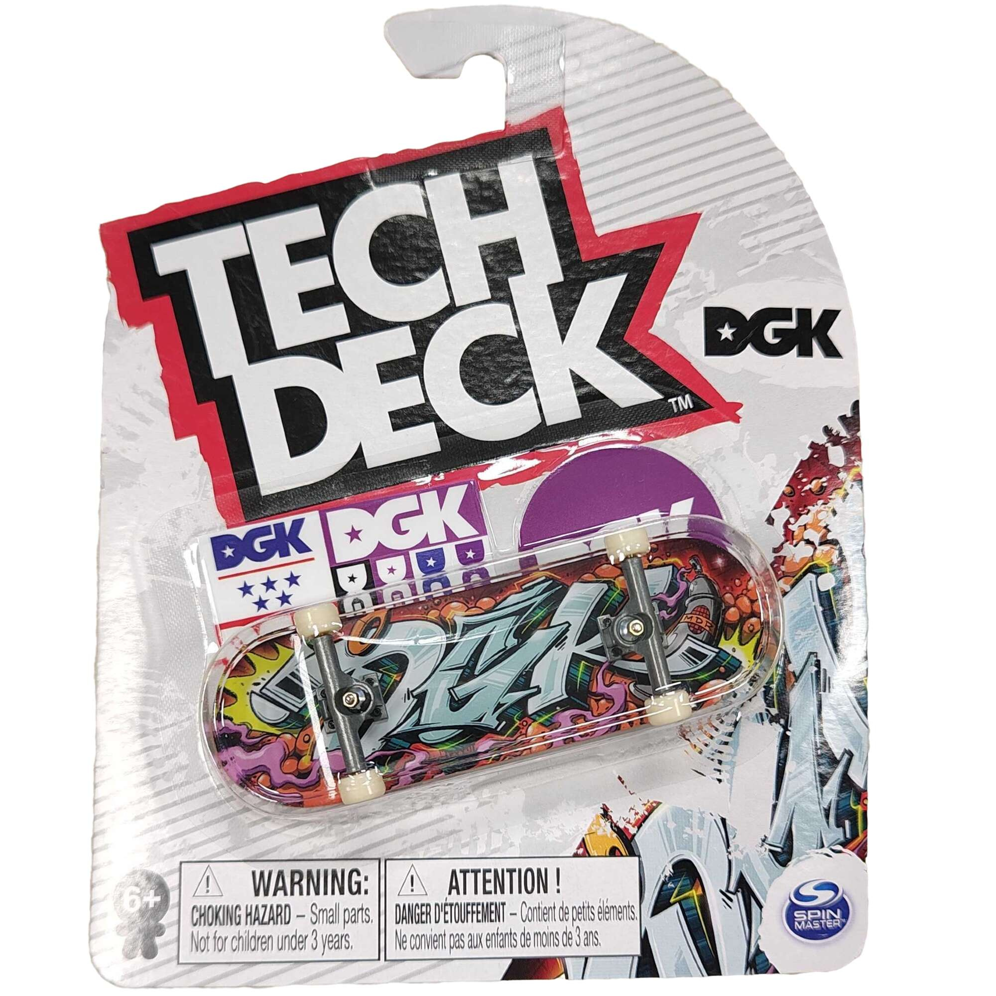 Deskorolka DGK Graffiti fingerboard + naklejki Tech Deck : Humbi.pl