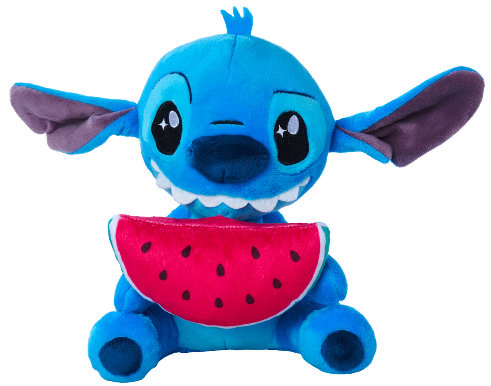 Disney Lilo&Stitch Maskotka Stich z arbuzem pluszak 25cm : Humbi.pl