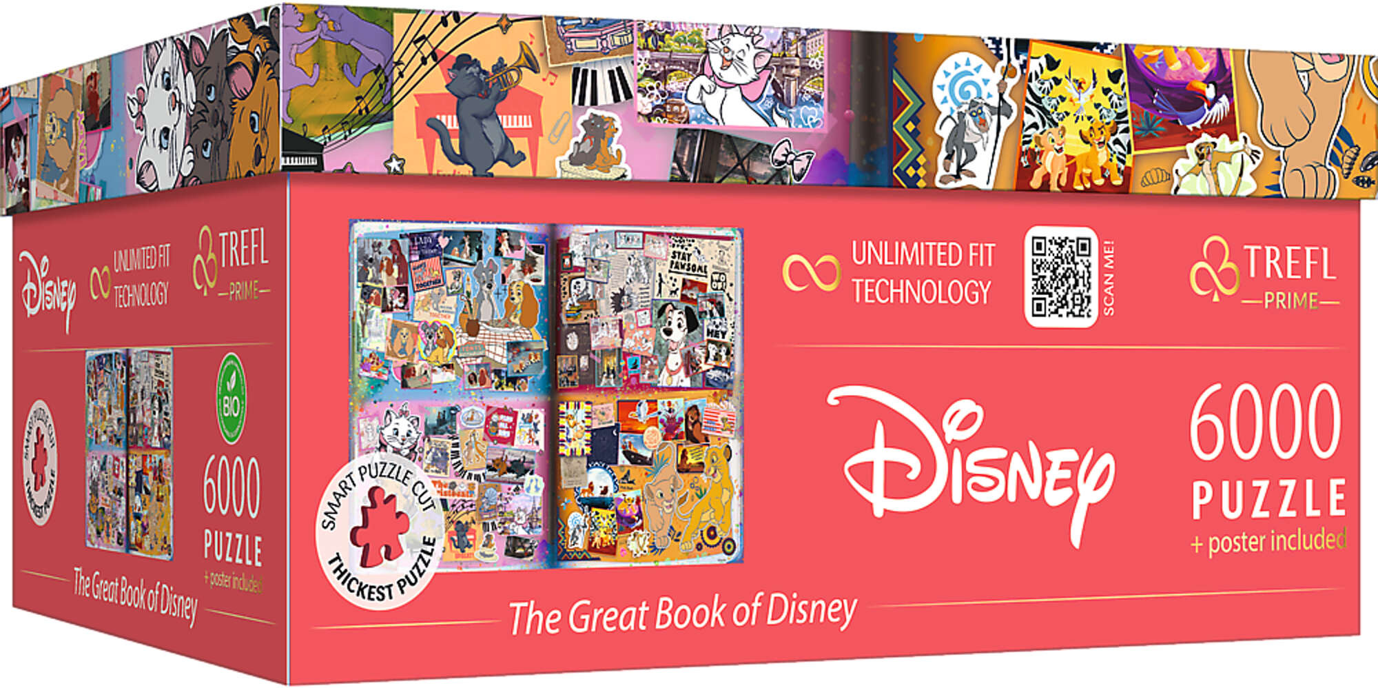 Disney Puzzle Trefl 6000 elementów The Great Book of Disney UFT : Humbi.pl