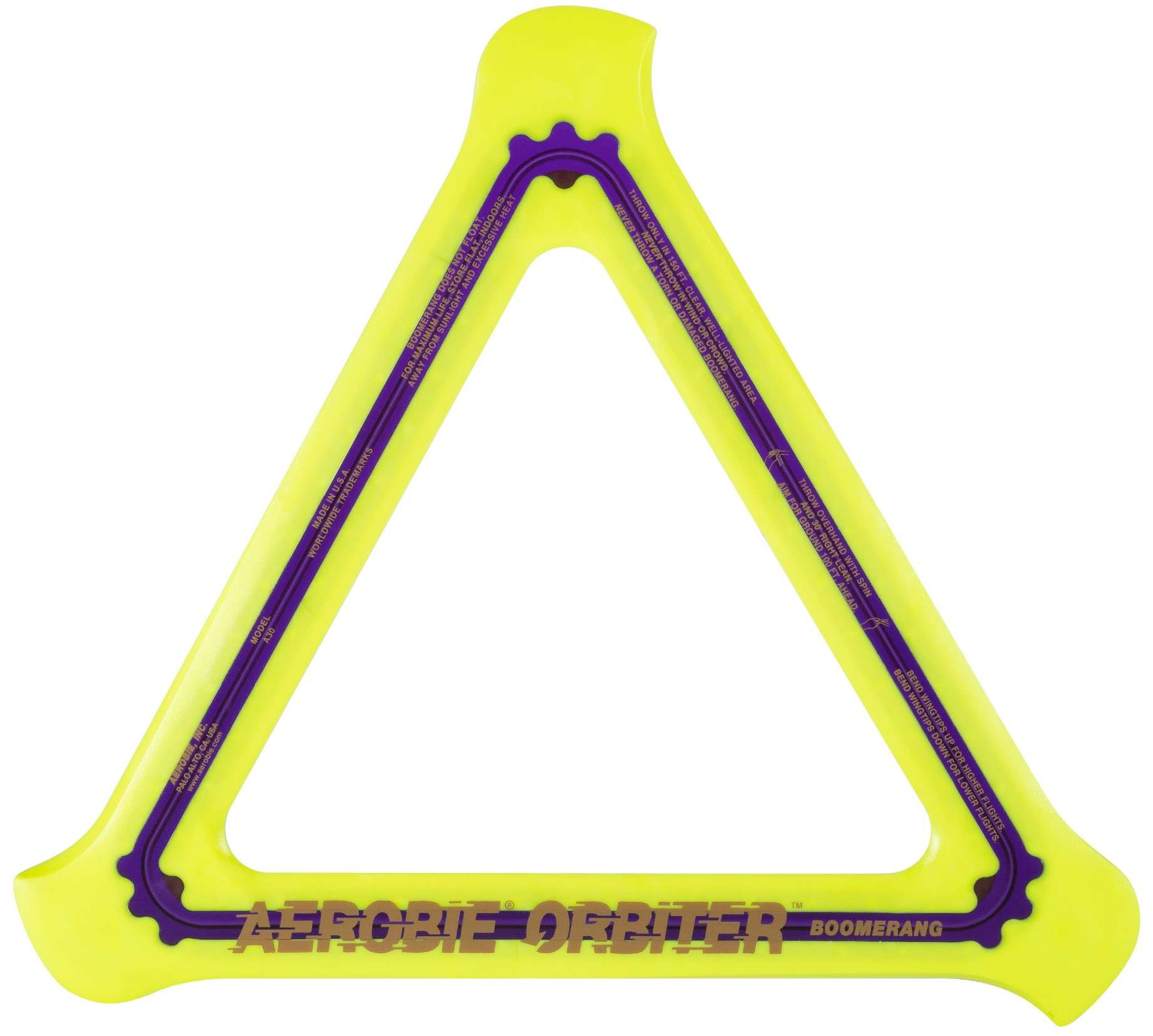 Gra zręcznościowa boomerang do rzucania Aerobie Orbiter : Humbi.pl