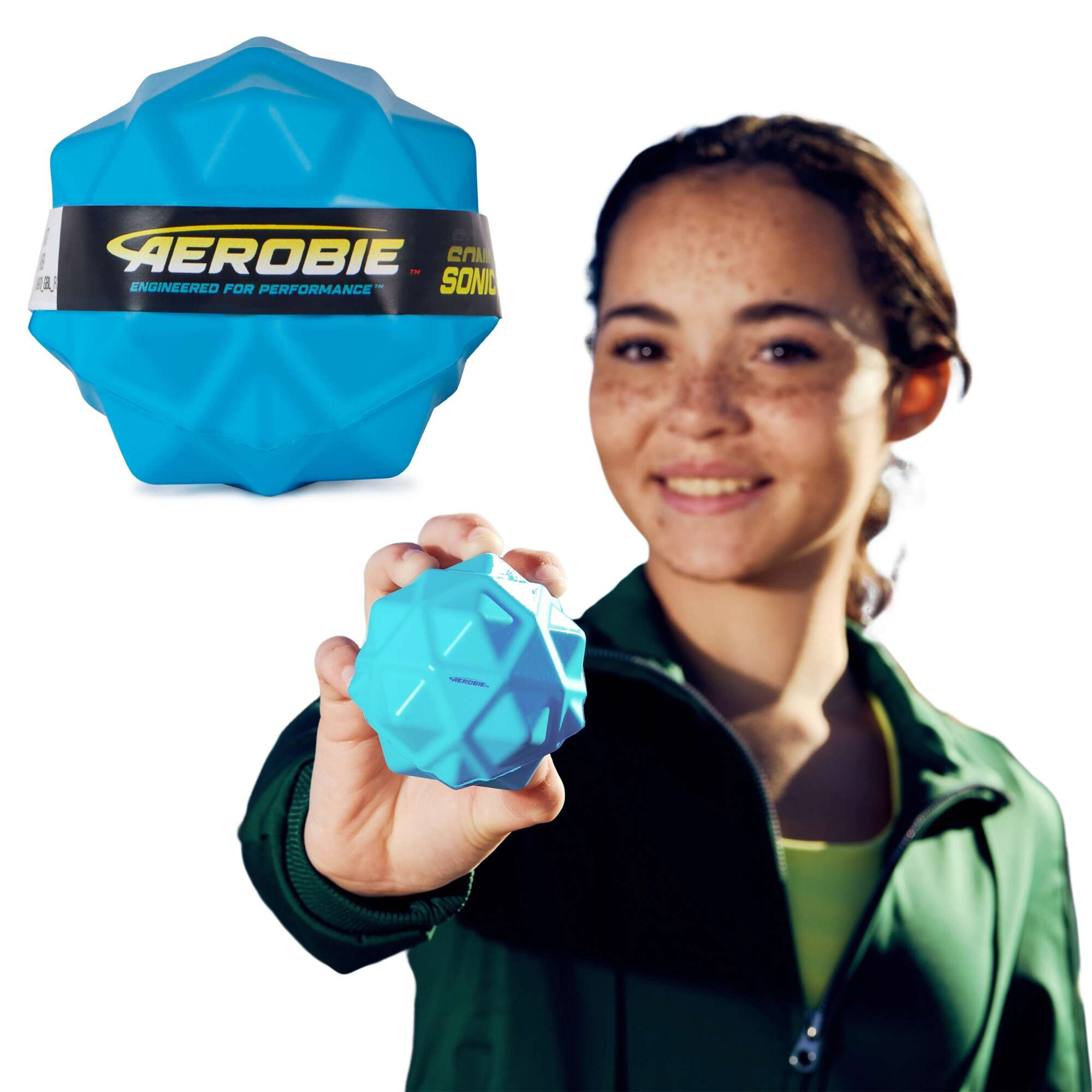 Gra zręcznościowa piłka do odbijania sensoryczna Aerobie Sonic Bounce ...