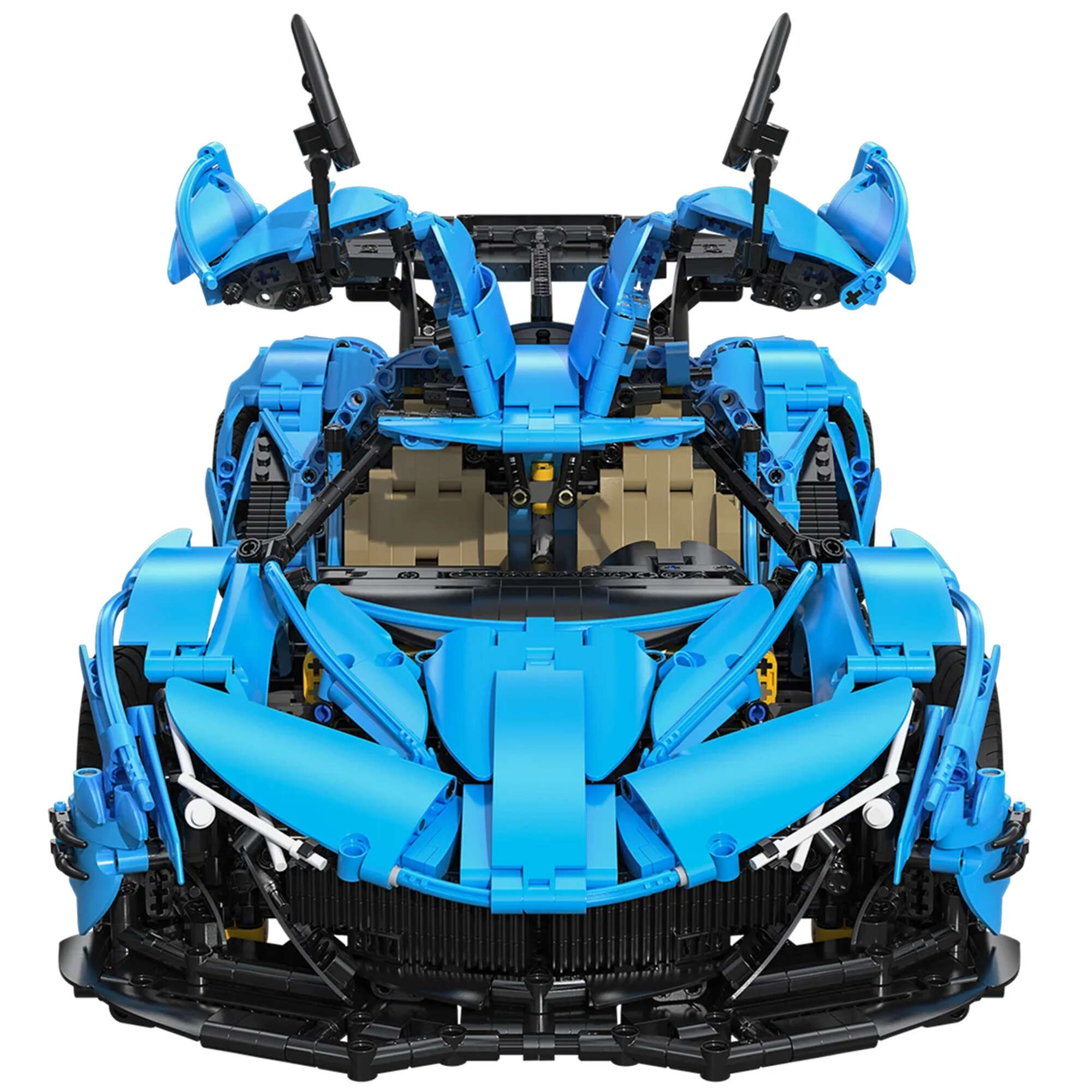 Klocki konstrukcyjne CaDA Master duże niebieskie auto sportowe Autko ...