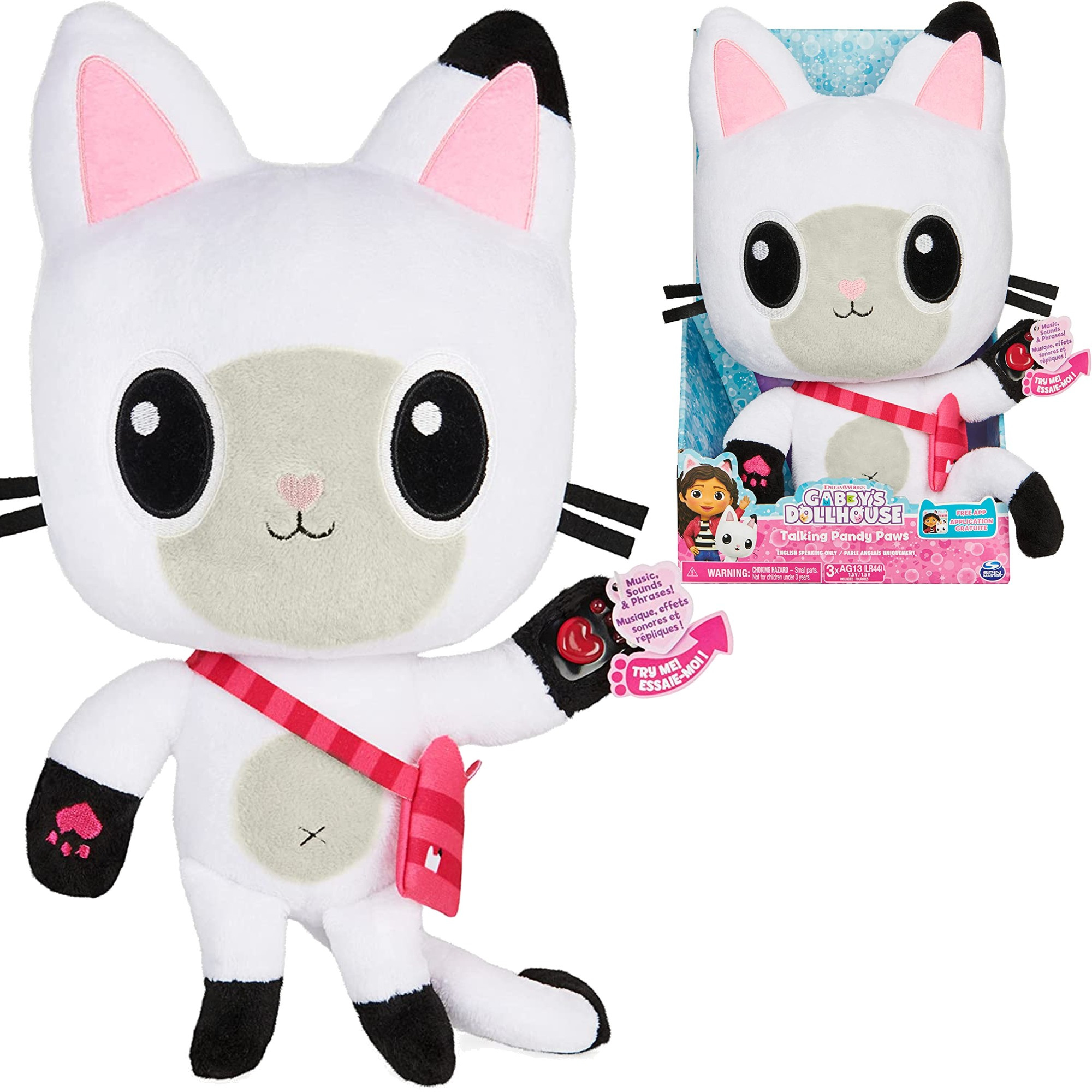 Koci Domek Gabi Panduś Mówiąca Maskotka interaktywna Gabby's Dollhouse ...