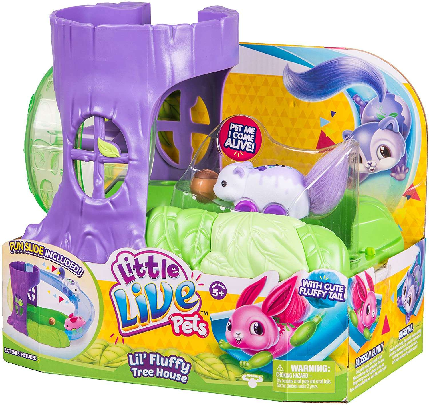 Little Live Pets Lil' Fluffy wiewiórka z domkiem : Humbi.pl