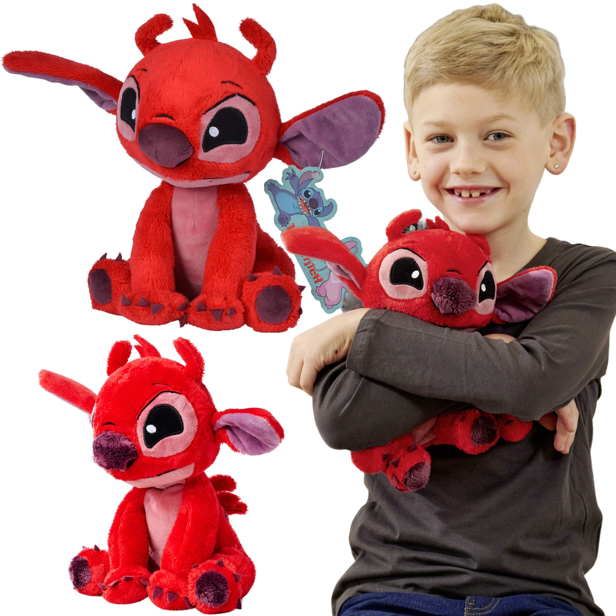 Maskotka Leroy Disney Lilo i Stitch 25 cm : Humbi.pl