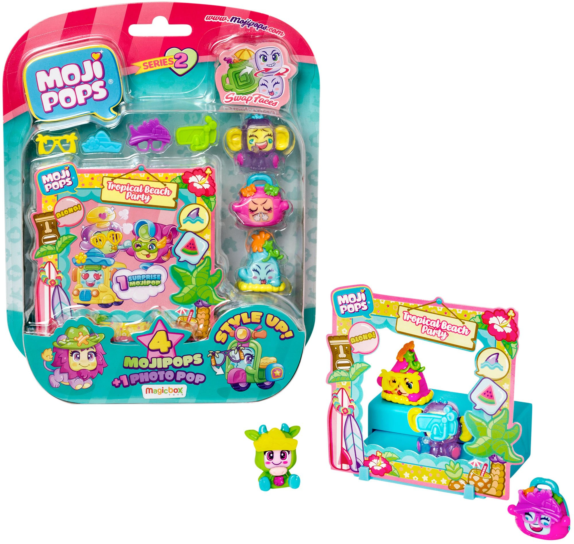 Moji Pops Zestaw figurek 3 + 1 Photo Pop Akcesoria : Humbi.pl