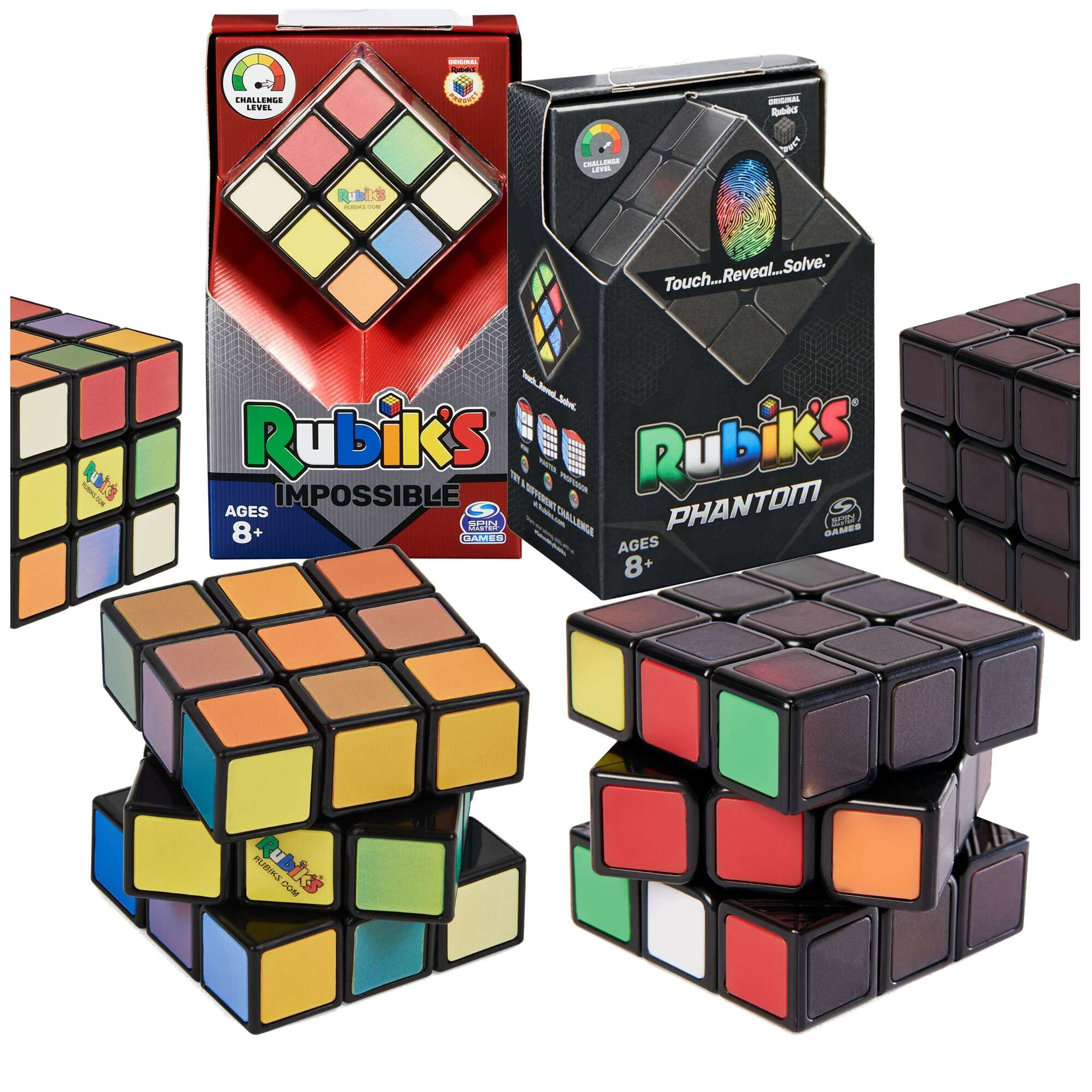 Oryginalne kostki Rubika Rubik's Cube Impossible & Phantom 3x3 : Humbi.pl
