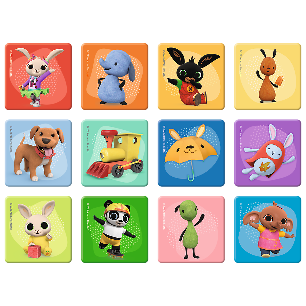 Puzzle 2w1 Memory Królik Bing z przyjaciółmi Trefl 3+ : Humbi.pl