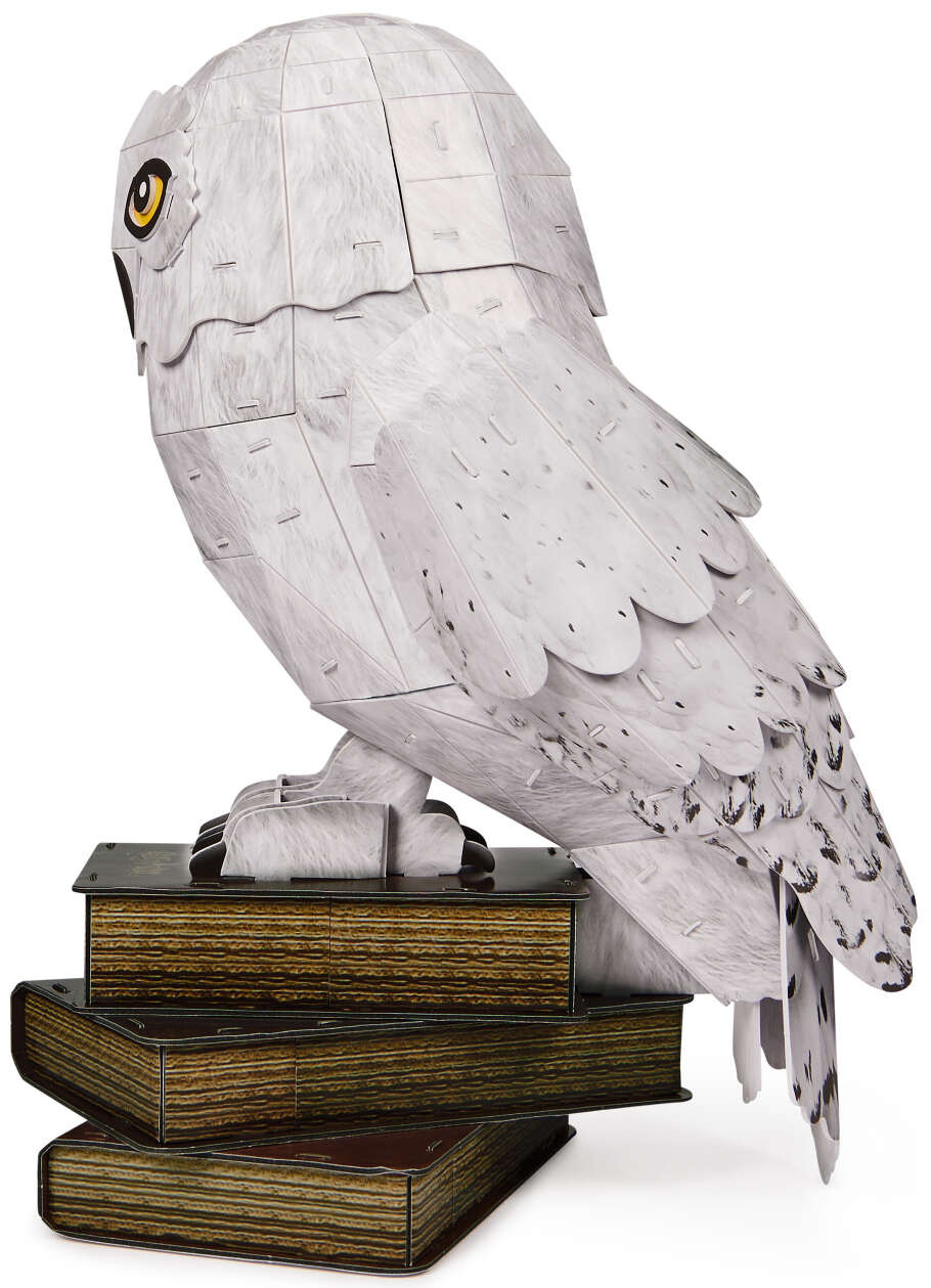Puzzle 4D Build sowa Hedwiga model figurka 3D do złożenia : Humbi.pl