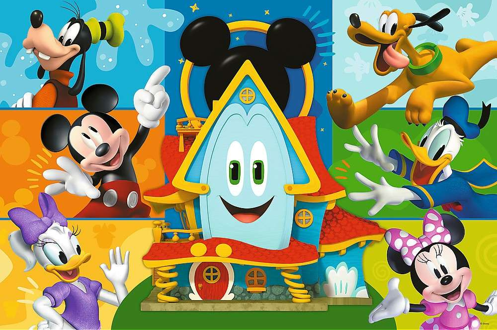 Puzzle Maxi 24 elementy Myszka Miki i przyjaciele : Humbi.pl