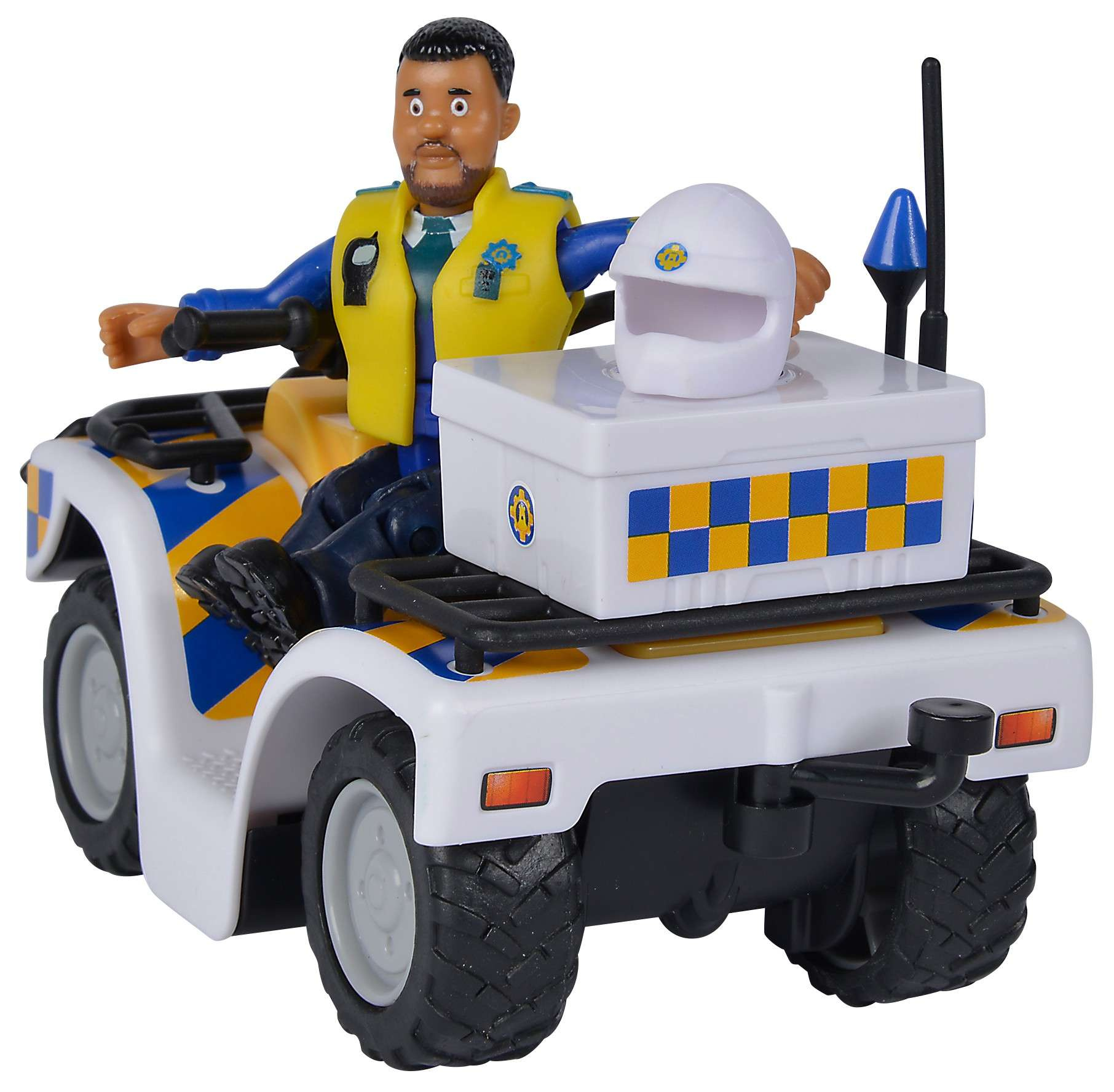 Strażak Sam Quad policyjny i figurka Malcolma : Humbi.pl