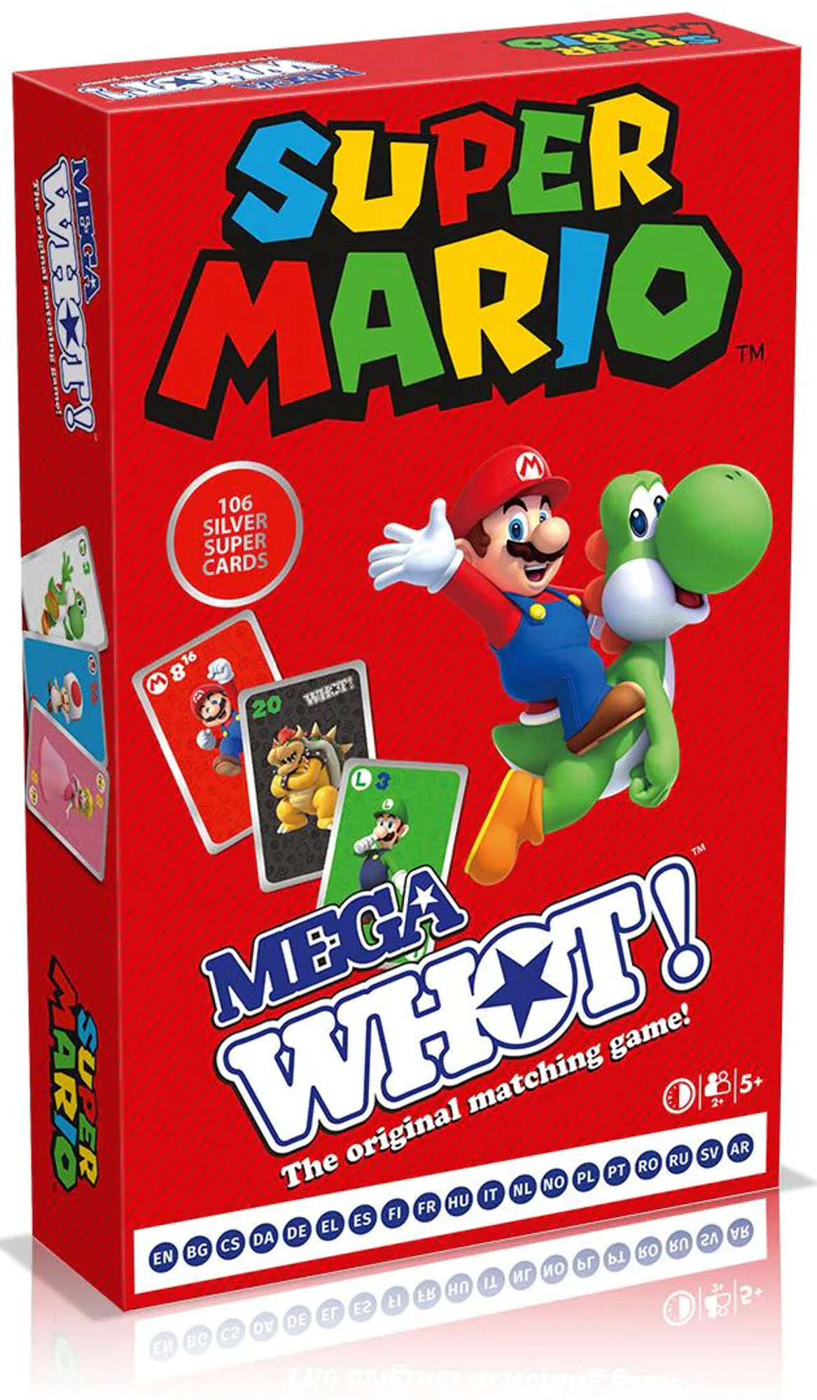 Super Mario Mega Whot! towarzyska gra karciana Winning Moves : Humbi.pl
