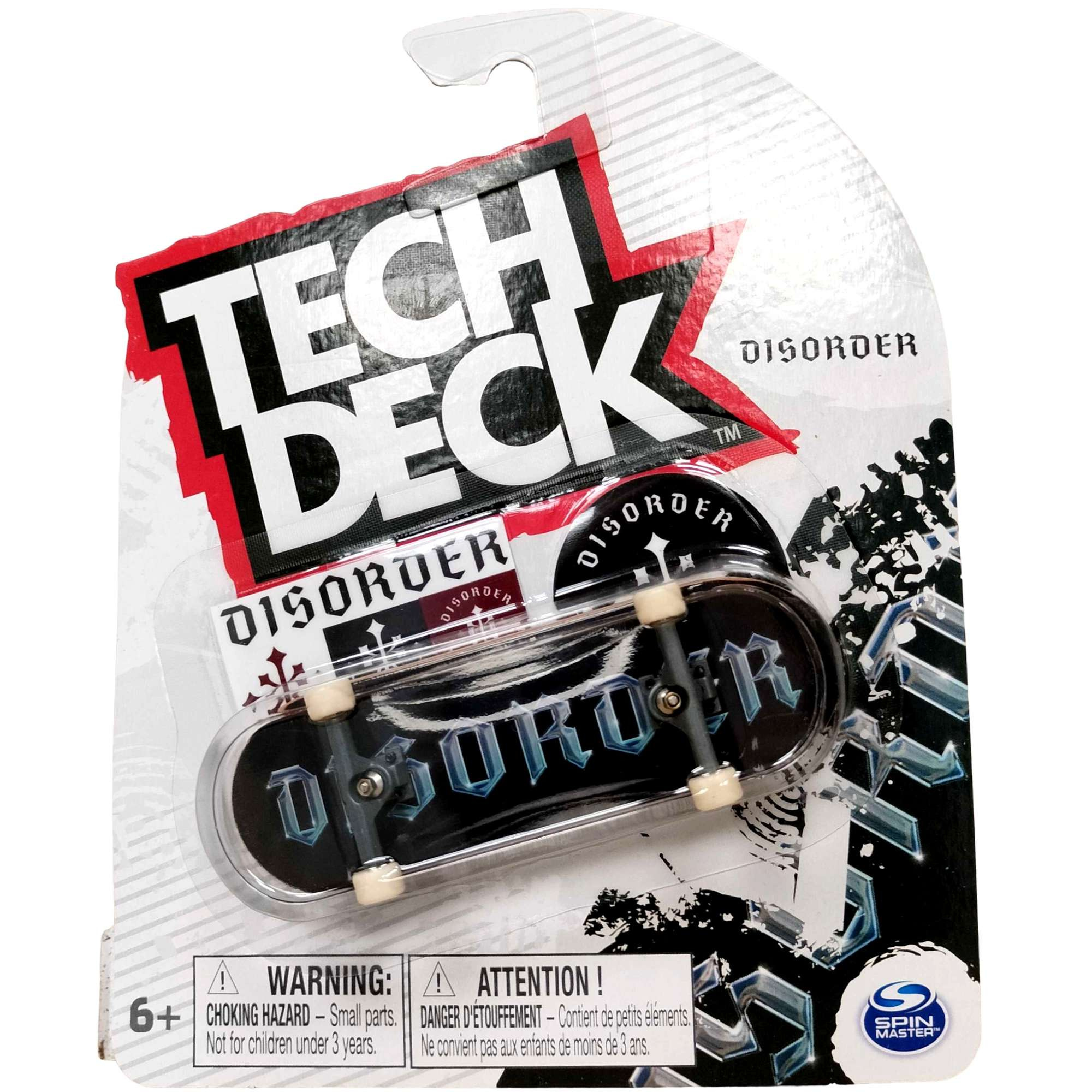 Tech Deck deskorolka fingerboard Disorder + naklejki : Humbi.pl