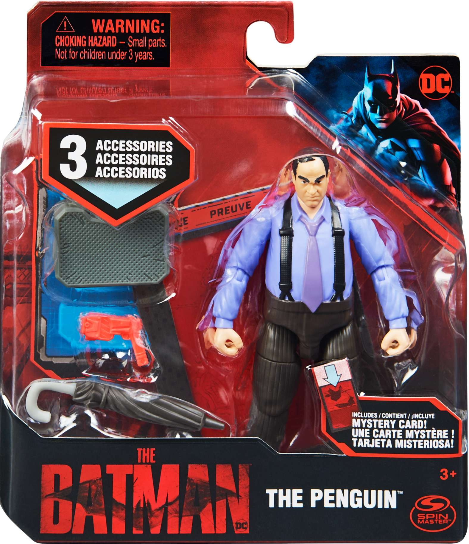 The Batman figurka akcji The Penguin Pingwin 10 cm DC Comics : Humbi.pl