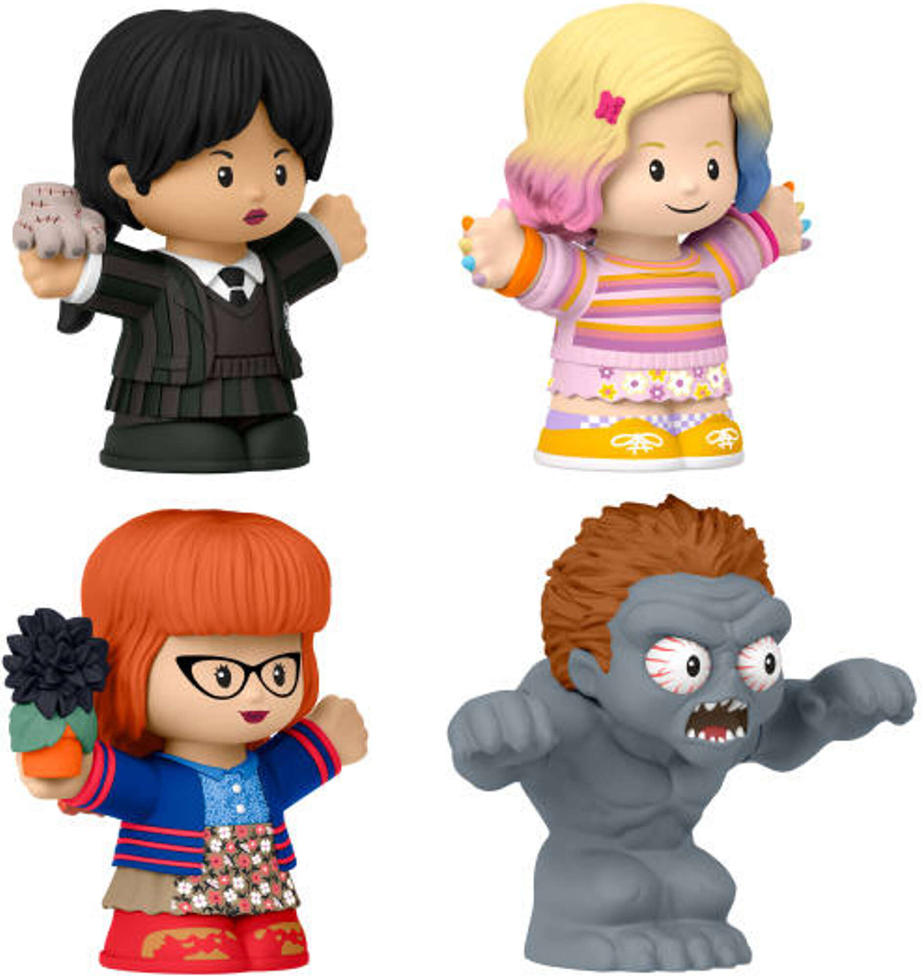 Wednesday Zestaw figurki kolekcjonerskie 6 cm Enid Sinclair Dr Valerie ...