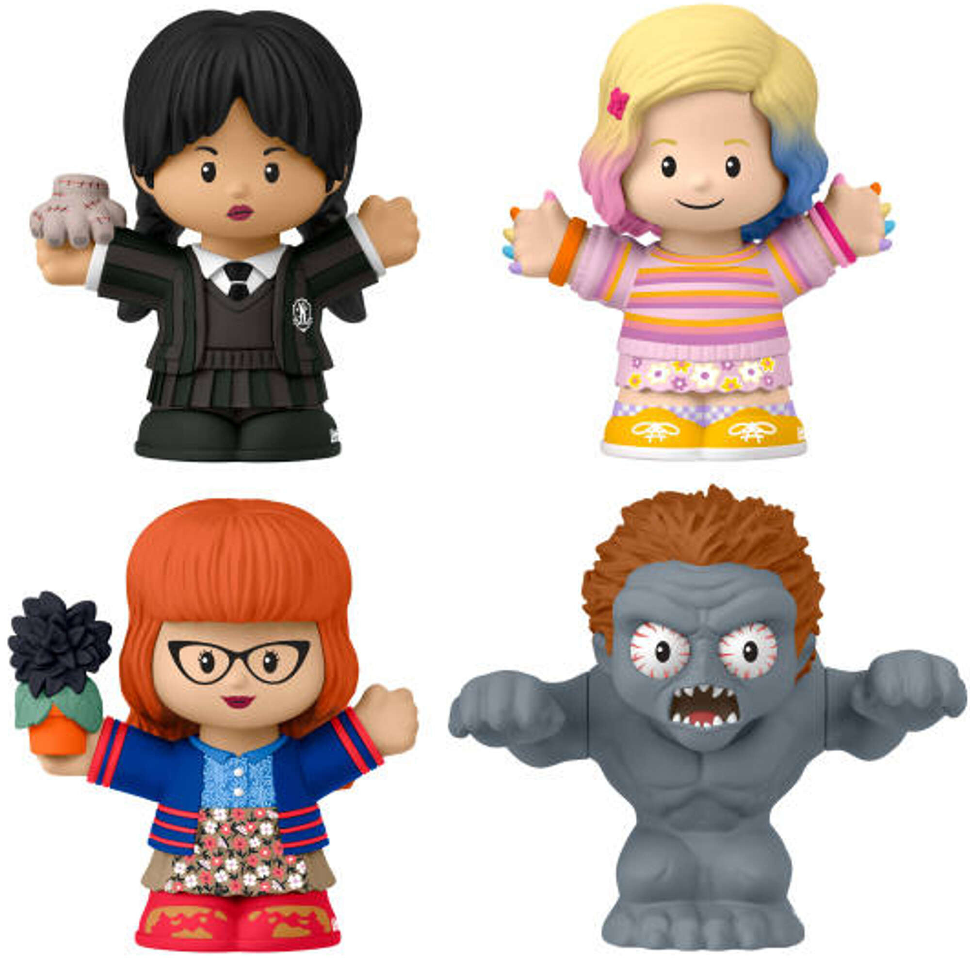 Wednesday Zestaw figurki kolekcjonerskie 6 cm Enid Sinclair Dr Valerie ...