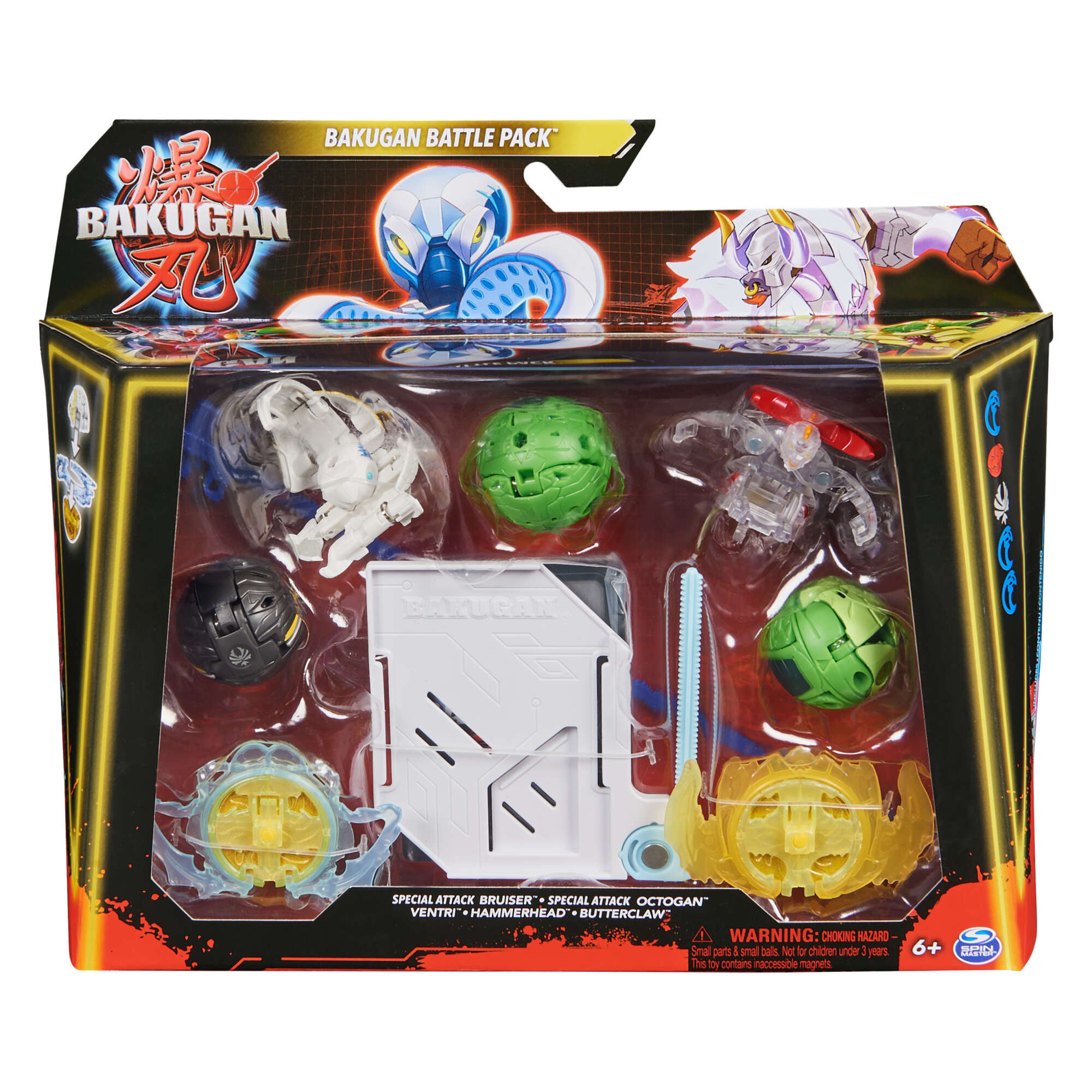 Zestaw Bakugan Battle Pack Gra strategiczna + Figurki Special Attack ...