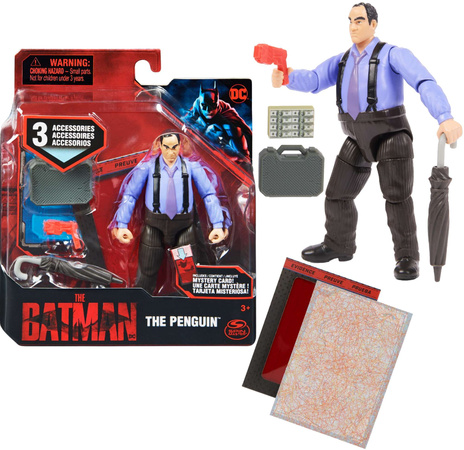 The Batman figurka akcji The Penguin Pingwin 10 cm DC Comics : Humbi.pl